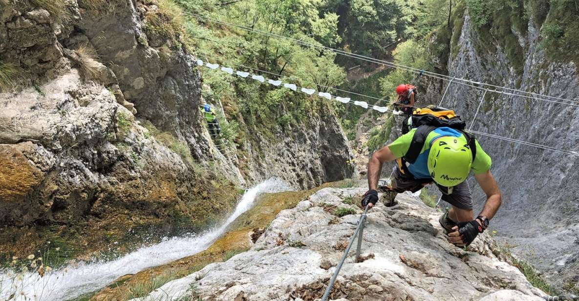 Ballino: Rio Ruzza via Ferrata Trip With Mountain Guide | Travel Buddies