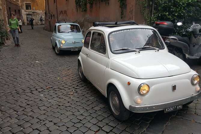 Classic Fiat 500 Rental in Rome | Travel Buddies