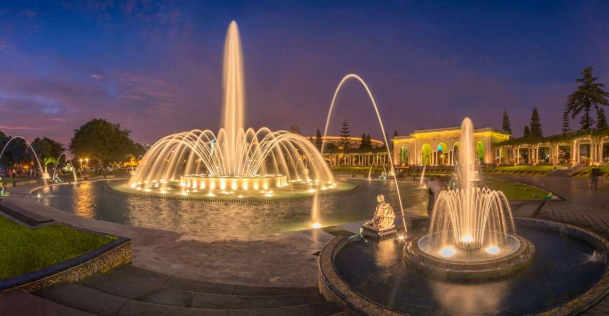 From Lima: City Tour + Magic Water Circuit |Half Day| | Travel Buddies