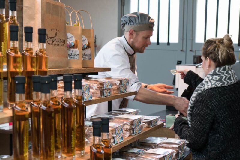 Gouda: Syrup Waffle Factory Ticket With a Waffle | Travel Buddies