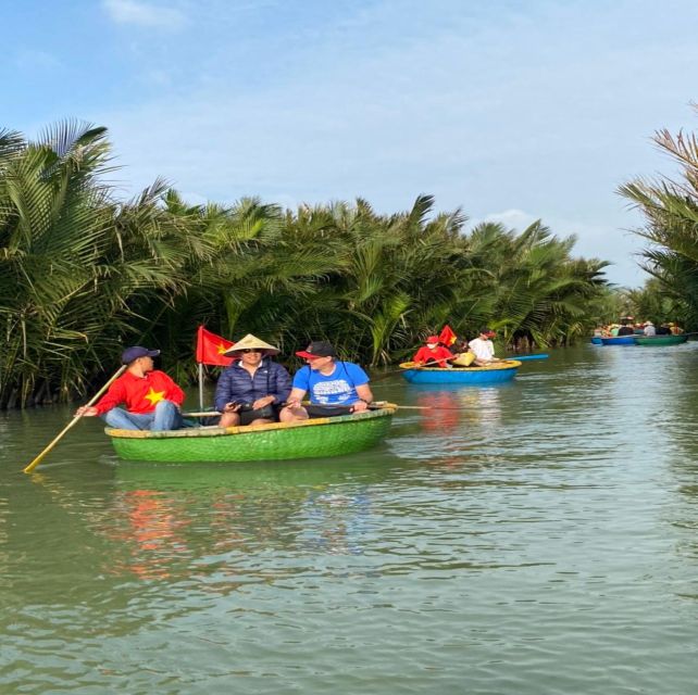 Hoi An Bamboo Basket Boat Ride in Water Coconut Forest | Travel Buddies