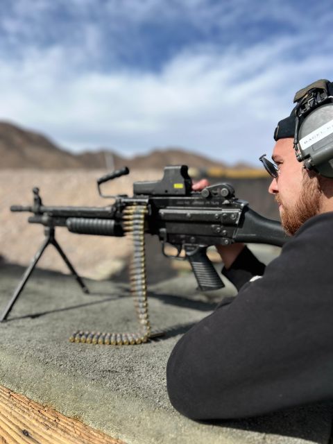 Las Vegas: Mojave Desert Shooting Experience With 3 Guns | Travel Buddies