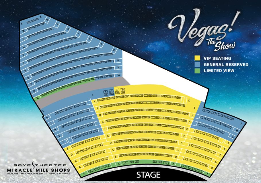 Las Vegas: Vegas! The Show Entry Ticket | Travel Buddies