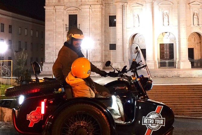 Lisbon: Magic Motorcycle Sidecar Tour By Night | Travel Buddies