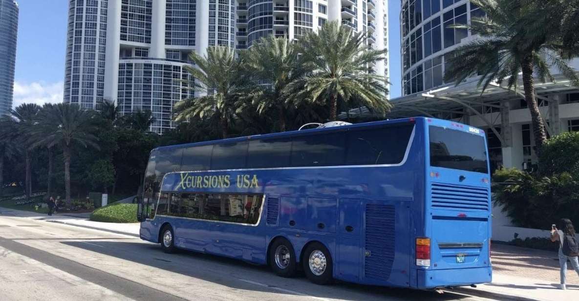 Miami & Key West: One-Way Transfer by Motor Coach Bus | Travel Buddies