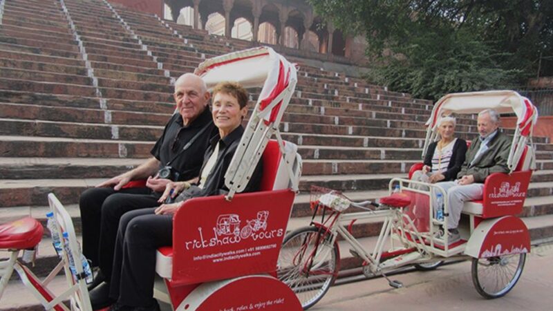 Private Rickshaw Tour Old Delhi (Patented Rickshaw Design) | Travel Buddies