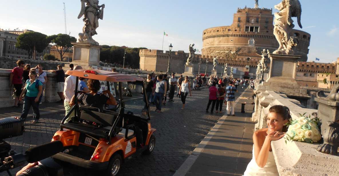 Rome at Sunset: Romantic Tour in an Electric Golf Cart | Travel Buddies