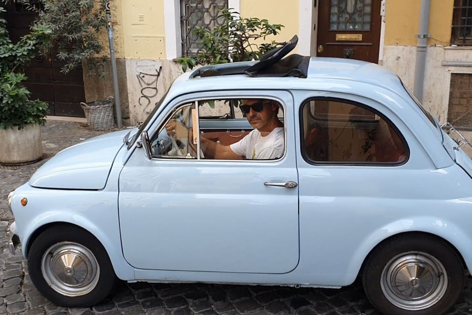 Rome: Vintage Fiat 500 Guided City Tour | Travel Buddies